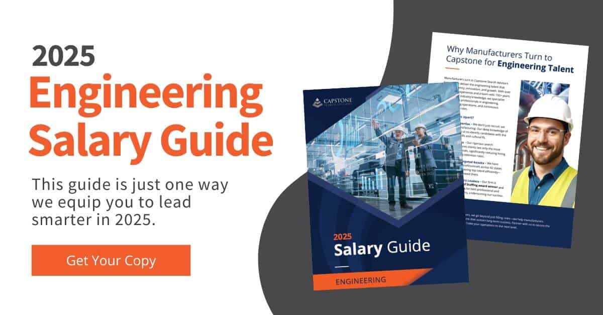 2025 Engineering Salary Guide | Capstone Staffing
